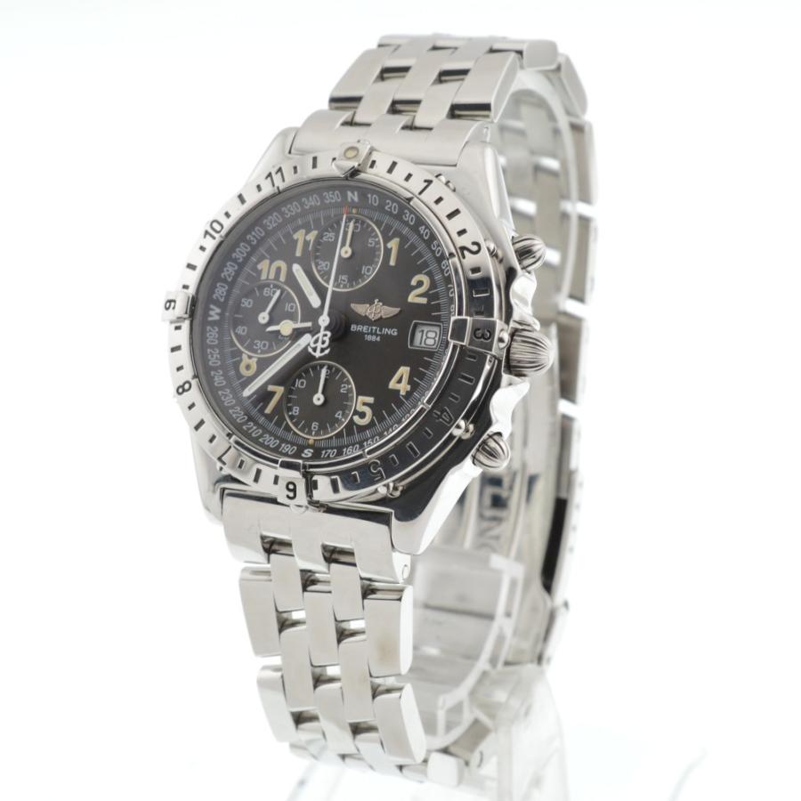 ブライトリング BREITLING A20048 クロノマット ロンジチュード GMT デイト 自動巻き メンズ 良品 箱付き K ...