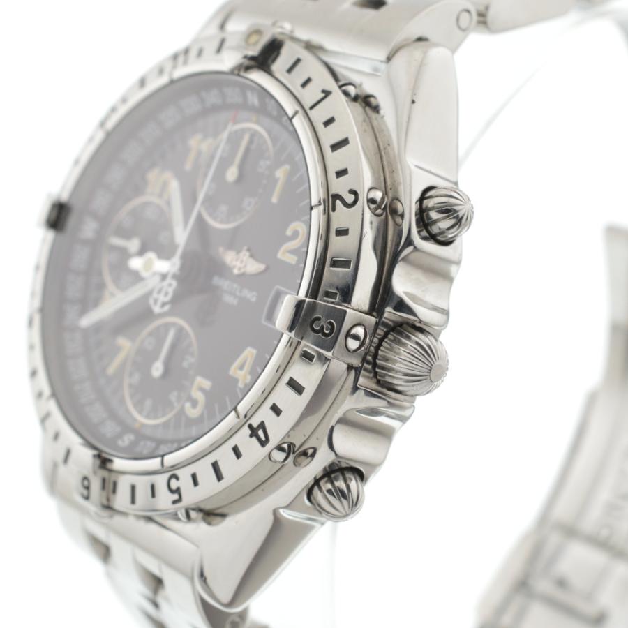 ブライトリング BREITLING A20048 クロノマット ロンジチュード GMT デイト 自動巻き メンズ 良品 箱付き K ...