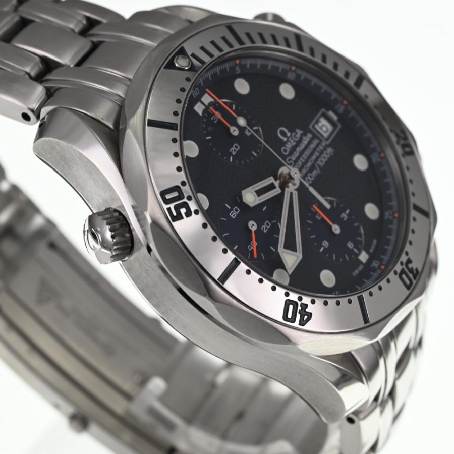 OMEGA オメガ 2598.80 シーマスター 300M クロノグラフ デイト 自動巻き メンズ 美品 K#137230 ...