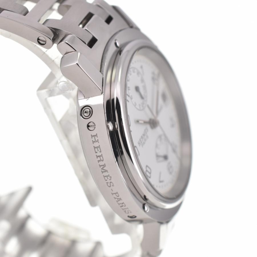 HERMES エルメス CL5.710 クリッパー パワーリザーブ デイト GMT 自動巻き メンズ 良品 A#137297 : aonohappa - 通販 - Yahoo!ショッピング
