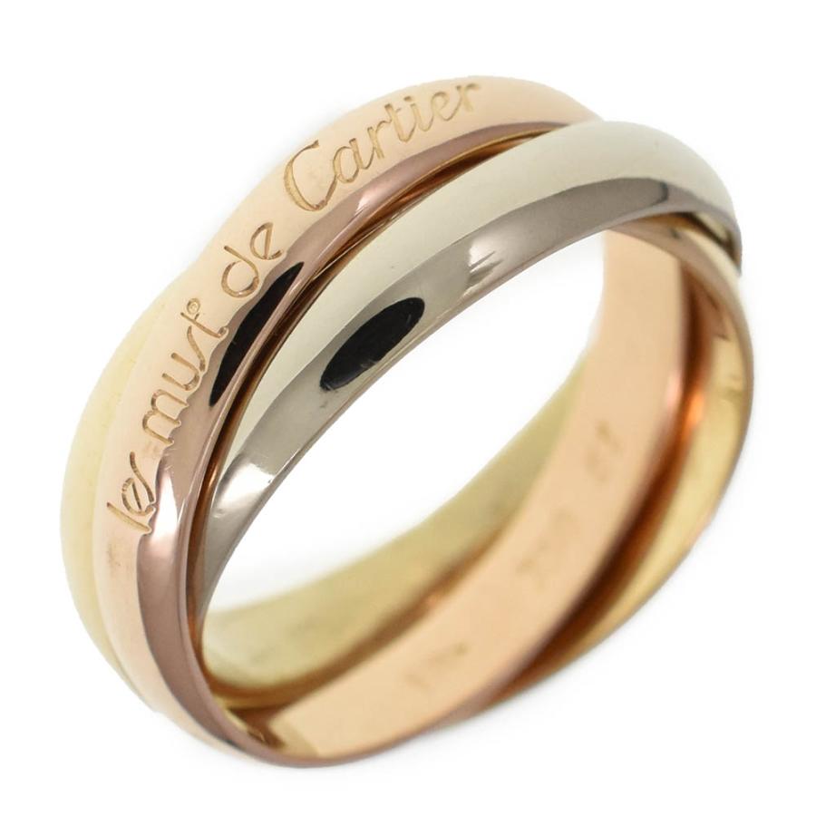 Cartier カルティエ CARTIER トリニティ 3連リング サイズ51/JP11 スリーカラ― レディース S#137434 : aonohappa - 通販 - Yahoo!ショッピング