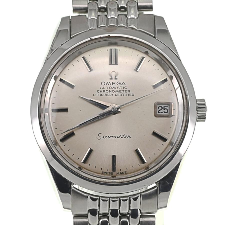 OMEGA オメガ 168.024 ヴィンテージ シーマスター クロノメーター デイト Cal.564 自動巻き メンズ 良品 N ...