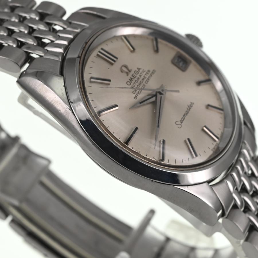 OMEGA オメガ 168.024 ヴィンテージ シーマスター クロノメーター デイト Cal.564 自動巻き メンズ 良品 N ...