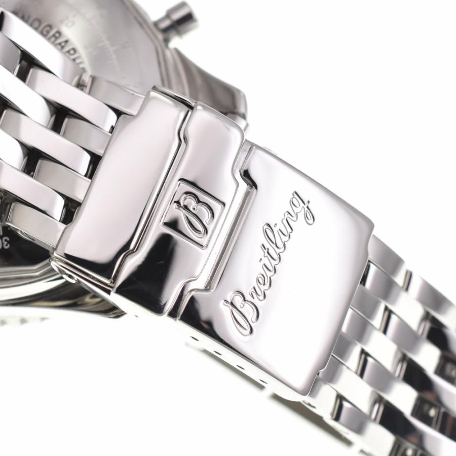 ブライトリング BREITLING A13322 ナビタイマー クロノグラフ デイト 自動巻き メンズ 美品 N#137634 ...