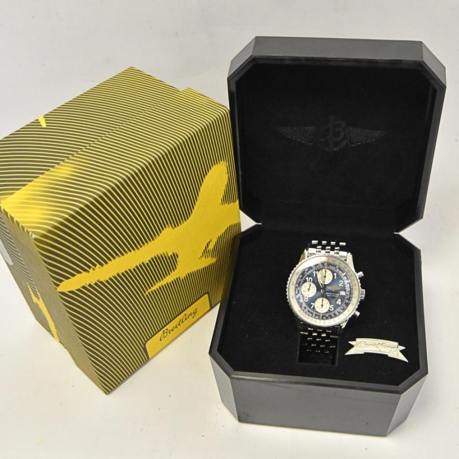 ブライトリング BREITLING A13322 ナビタイマー クロノグラフ デイト 自動巻き メンズ 美品 N#137634 ...