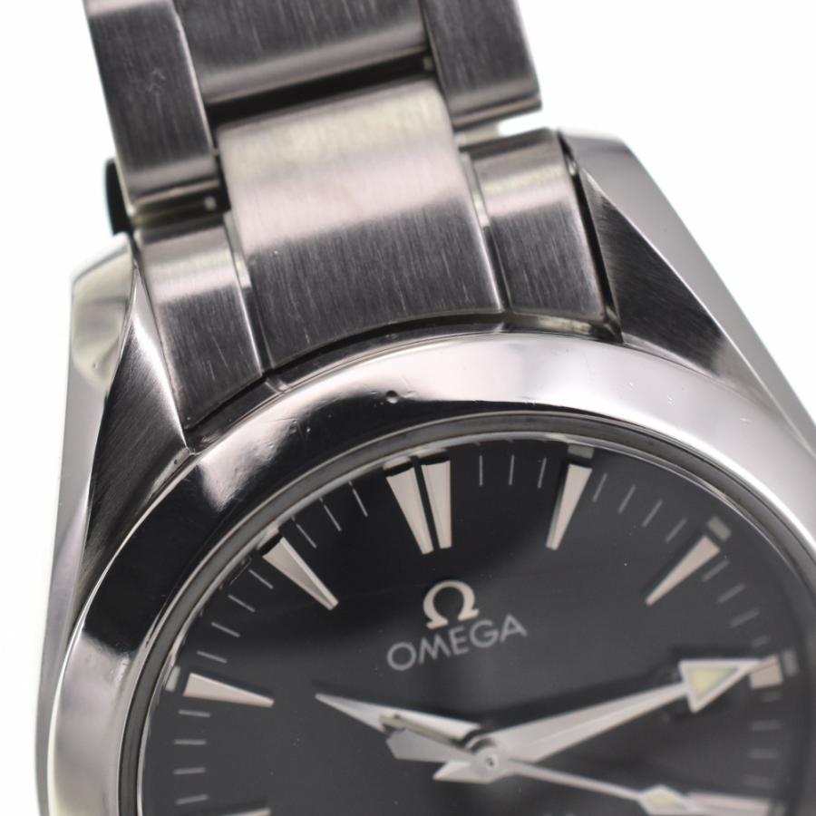 OMEGA オメガ 2577.50 シーマスター アクアテラ デイト クォーツ レディース 美品 箱・保証書付き N#137641 : aonohappa - 通販 - Yahoo!ショッピング