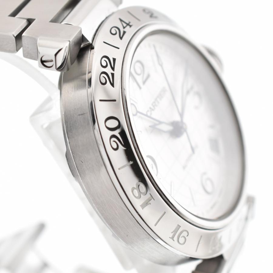 Cartier（カルティエ） CARTIER W31078M7/2377 パシャC メリディアン GMT デイト 自動巻き ユニセックス 良品 ...