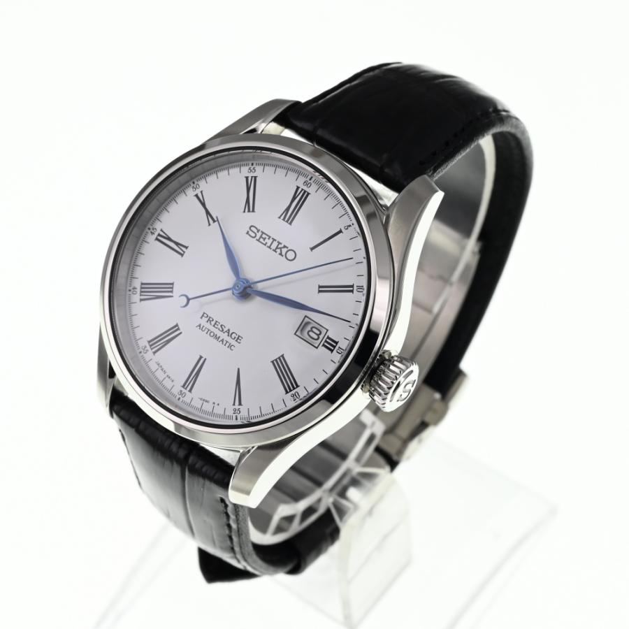 SEIKO（セイコー） SEIKO SARX049/6R15-03V0 プレザージュ 琺瑯ダイアル デイト 自動巻き メンズ 美品 箱・保証書 ...
