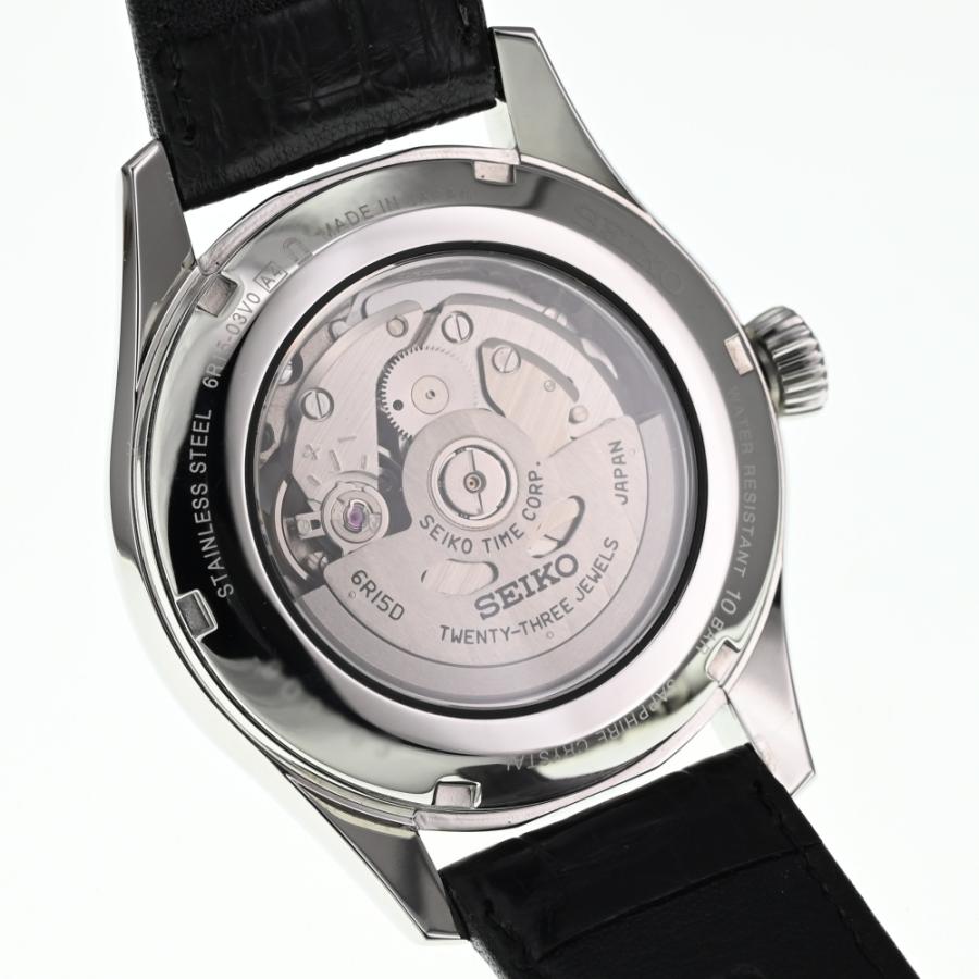 SEIKO セイコー SARX049/6R15-03V0 プレザージュ 琺瑯ダイアル デイト 自動巻き メンズ 美品 箱・保証書付き O ...