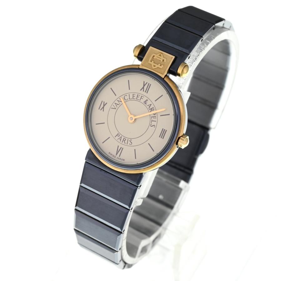 Van Cleef ＆ Arpels ヴァンクリーフ＆アーペル & 43606LB5 ヴィンテージ ラ コレクション クォーツ レディース 良品 O#138008 : aonohappa ...