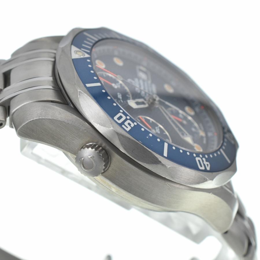 OMEGA オメガ 2298.80 シーマスター300m チタン クロノグラフ デイト 自動巻き メンズ A#138022 : aonohappa - 通販 - Yahoo!ショッピング