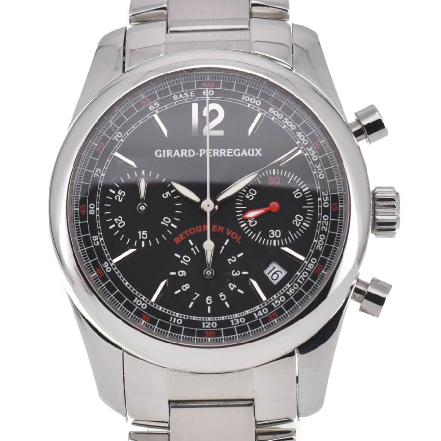 ジラール・ペルゴ GIRARD-PERREGAUX 4958 フライバック クロノグラフ 自動巻き メンズ 美品 O#138046 : aonohappa - 通販 - Yahoo!ショッピング