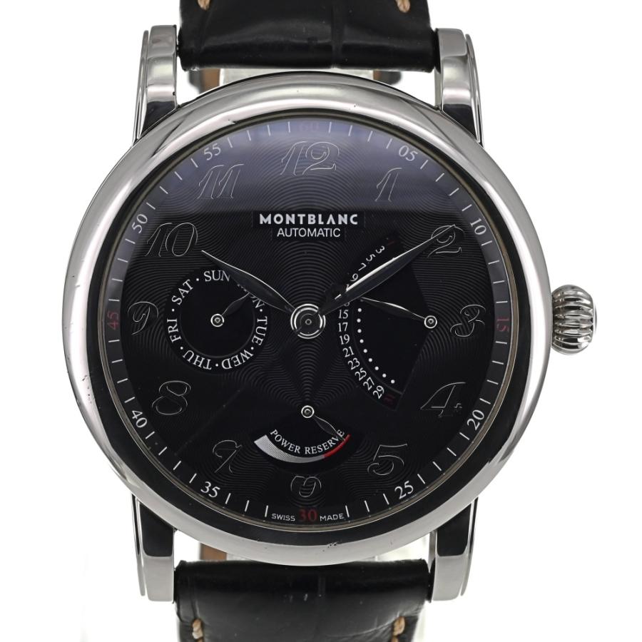 MONTBLANC（筆記具、時計） ベルト訳あり モンブラン MONTBLANC 7202 スターレトログラード デイデイト 自動巻き メンズ 箱・保証書付き P#138056 ...