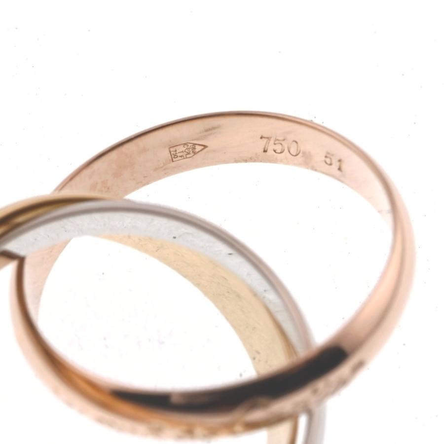 Cartier カルティエ CARTIER トリニティ 3連リング サイズ51/JP11 スリーカラ― レディース S#138161 : aonohappa - 通販 - Yahoo!ショッピング