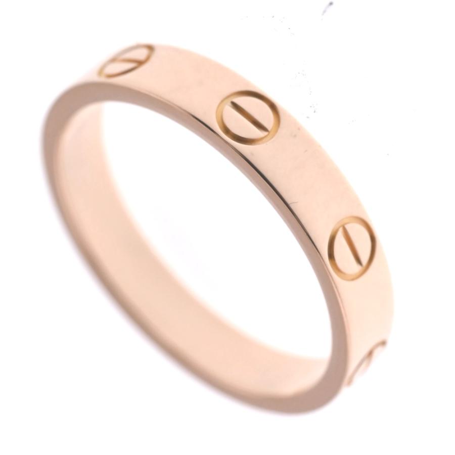 Cartier カルティエ CARTIER ラブ リング スモールモデル サイズ53/JP13 K18PG レディース S#138182 ...