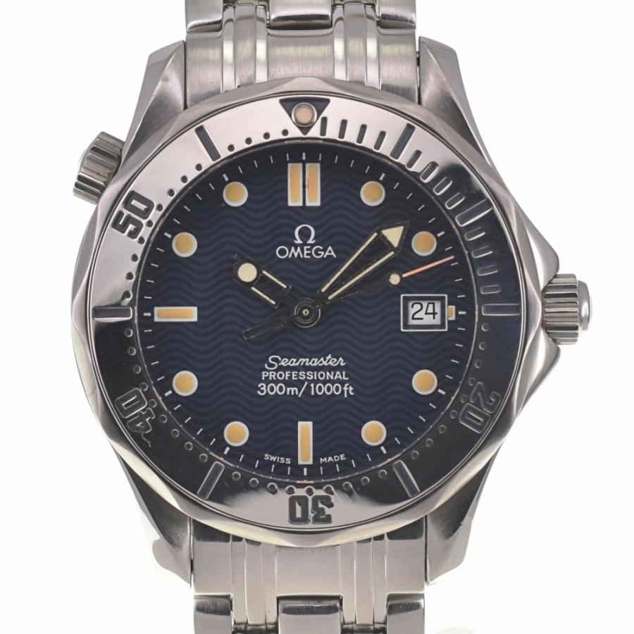 OMEGA オメガ 2260.80 シーマスター プロフェッショナル 300M デイト クォーツ ボーイズ 良品 R#138228 : aonohappa - 通販 - Yahoo!ショッピング