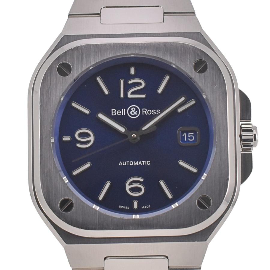 ベル&ロス ベル＆ロス Bell＆Ross BR05A-BLU-ST/SST BR 05 ブルースチール デイト 自動巻き メンズ 箱・保証書 ...