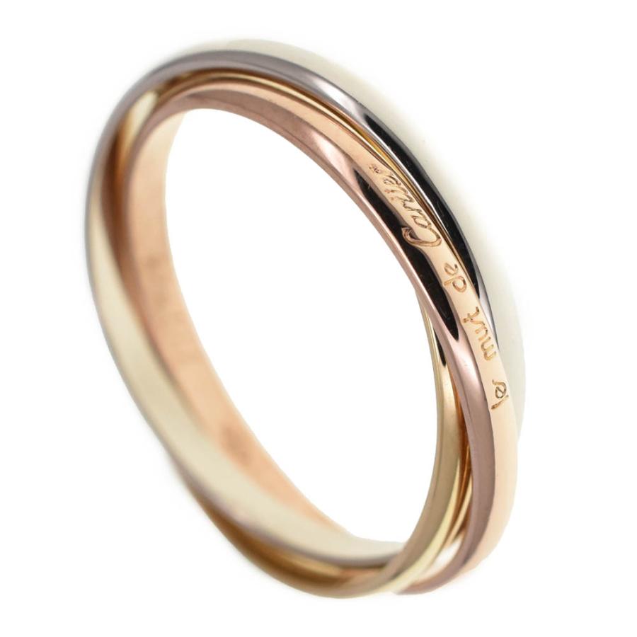 Cartier（カルティエ） トリニティ 3連リング サイズ55/JP15 スリーカラ― レディース S#138550 : aonohappa - 通販 - Yahoo!ショッピング