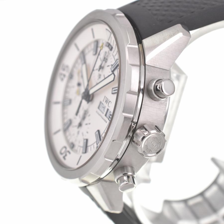 IWC SCHAFFHAUSEN IW376801 アクアタイマー クロノグラフ デイデイト 自動巻き メンズ 美品 R#138659 ...