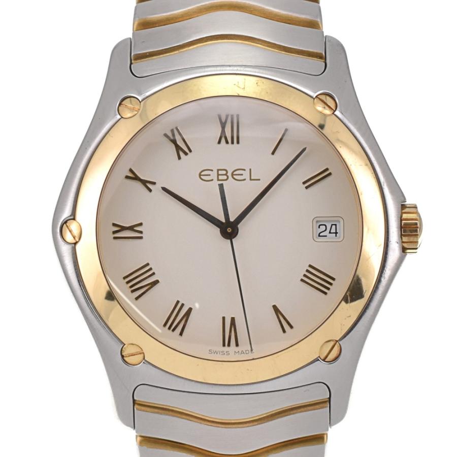 EBEL エベル E1187F41 クラシックウェーブ デイト K18YG ベゼル クォーツ メンズ 良品 D#138936 : aonohappa - 通販 - Yahoo!ショッピング