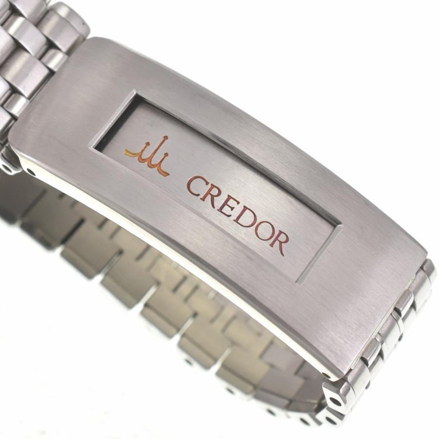 SEIKO セイコー 9581-6040 クレドール K18WGベゼル クォーツ メンズ 良品 E#139409 : aonohappa ...