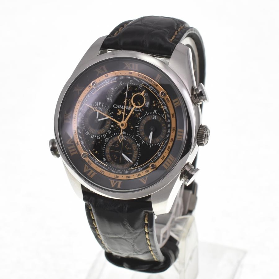 CITIZEN シチズン AH4086-05E/6772-A1CJN01 カンパノラ グランドコンプリケーション 〓雨 クォーツ メンズ 良品 箱・保証書付き G#139558 ...