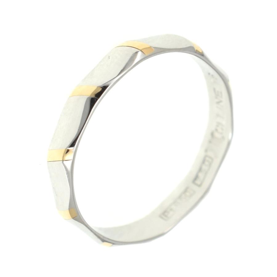 CELINE セリーヌ リング サイズ55/JP15 Pt900/K18YG レディース 箱付き S#139680 : aonohappa - 通販 - Yahoo!ショッピング