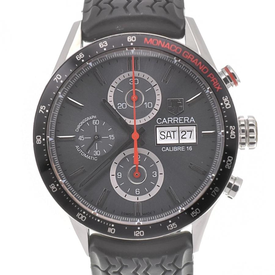 TAG HEUER タグホイヤー CV2A1F.FT6033 カレラ タキメーター クロノグラフ デイデイト モナコグランプリ 自動巻 メンズ ...