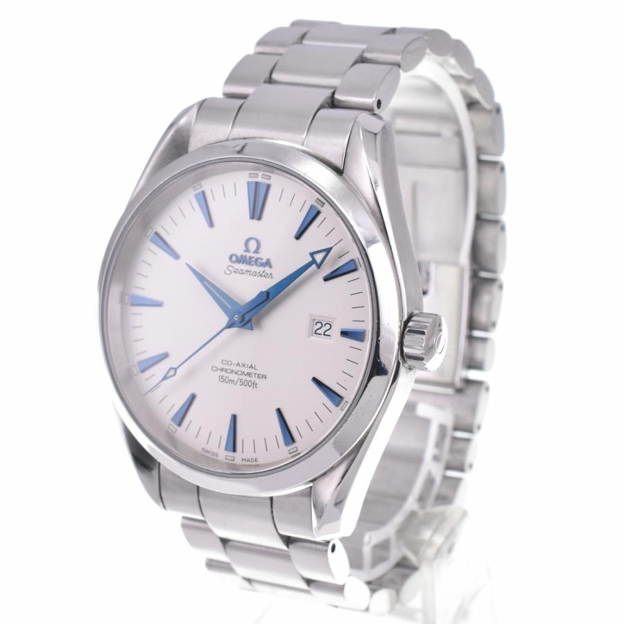 OMEGA オメガ 2502.33 シーマスター アクアテラ デイト クロノメーター 自動巻き メンズ 良品 L#140093 : aonohappa - 通販 - Yahoo!ショッピング