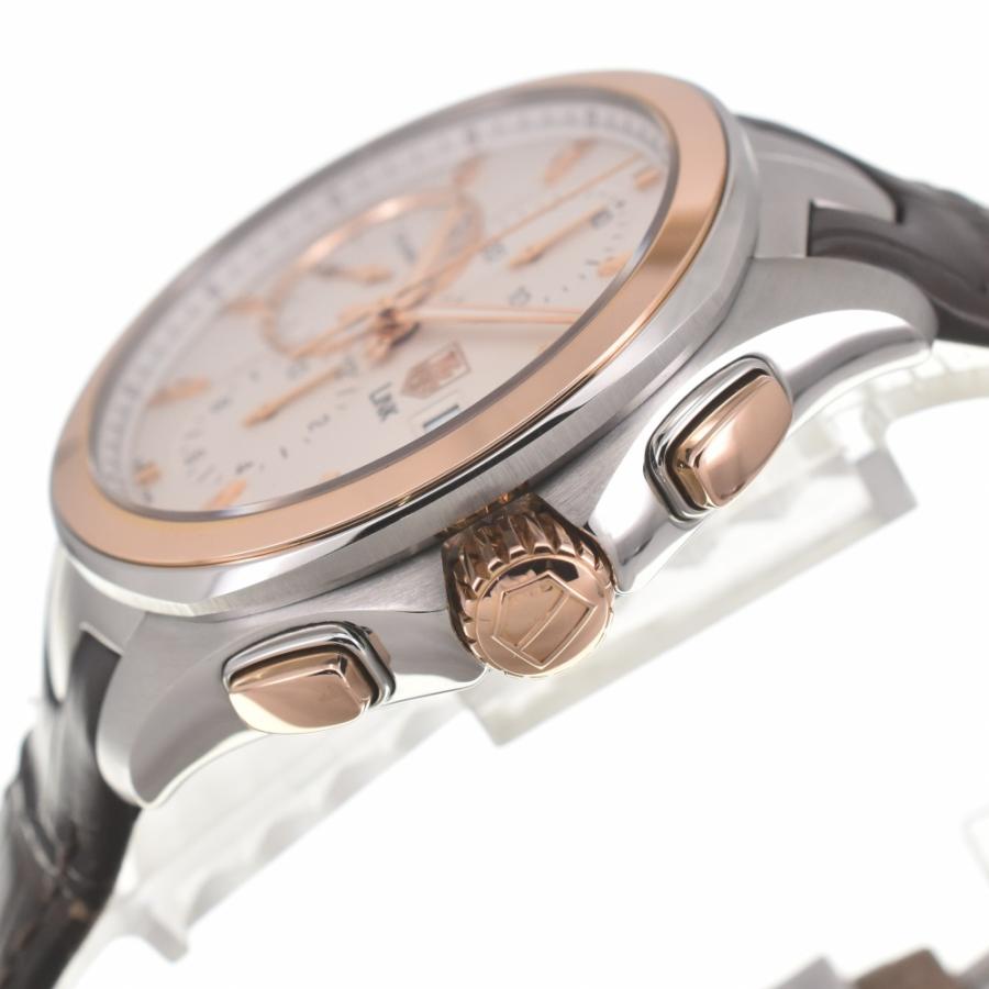 TAG HEUER タグホイヤー CAT2050.FC6322 リンク クロノ K18PG ベゼル 自動巻き メンズ 美品 箱・保証書付き K ...