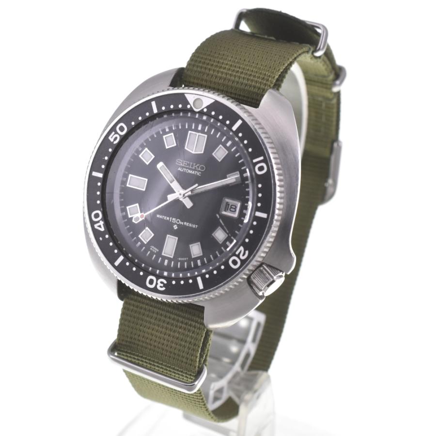 SEIKO セイコー 6105-8110 セカンドダイバー 植村直己モデル Cal.6105B 自動巻き メンズ 良品 N#140652 ...
