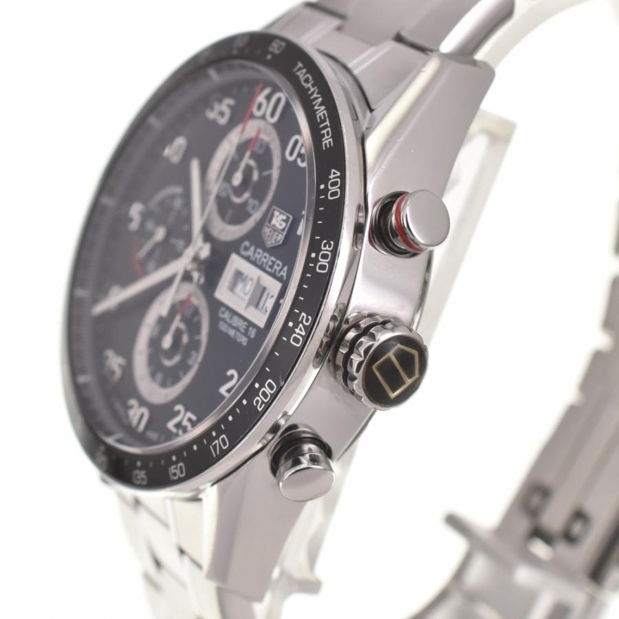 TAG HEUER タグホイヤー CV2A10.BA0796 カレラ クロノグラフ 裏スケ 自動巻き メンズ 良品 箱・保証書付き N ...