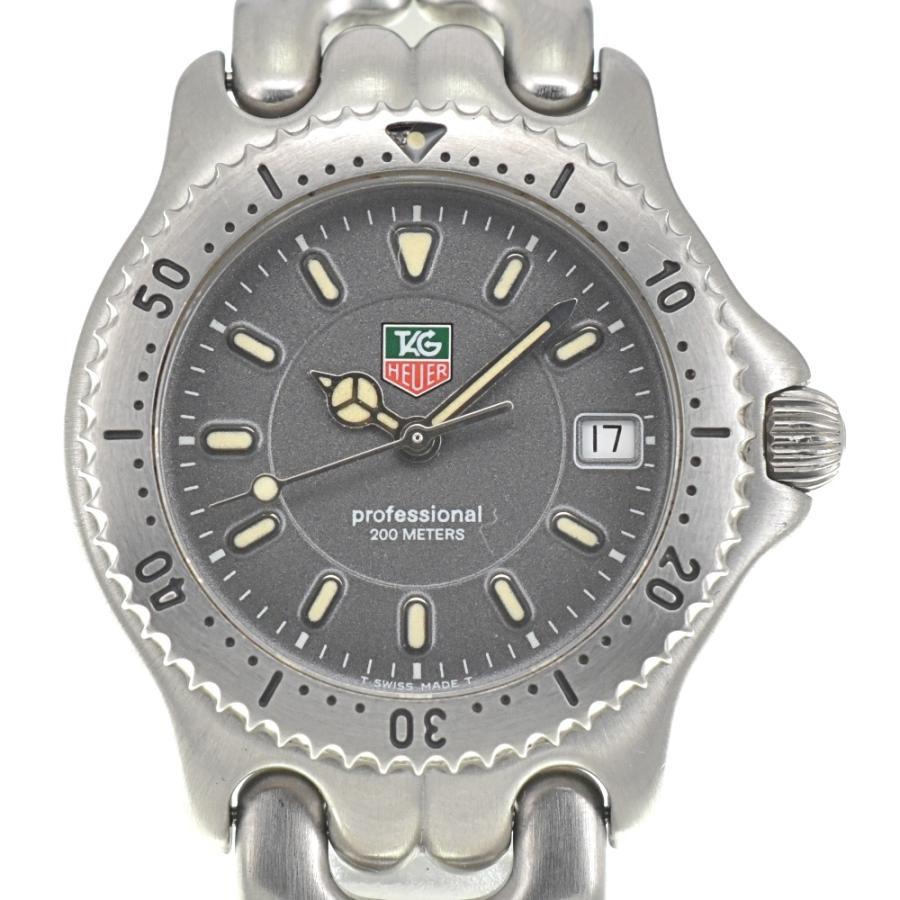 TAG HEUER タグホイヤー WG1213-K0 S/el プロフェッショナル 200M デイト クォーツ ボーイズ 良品 Q ...