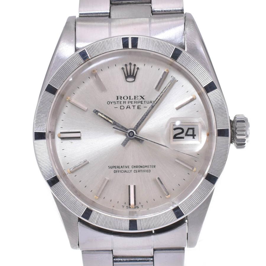 ROLEX（ロレックス） ROLEX 1501 ヴィンテージ オイスターパーペチュアル デイト ファインリーエンジンターンド ベゼル 自動巻 ...