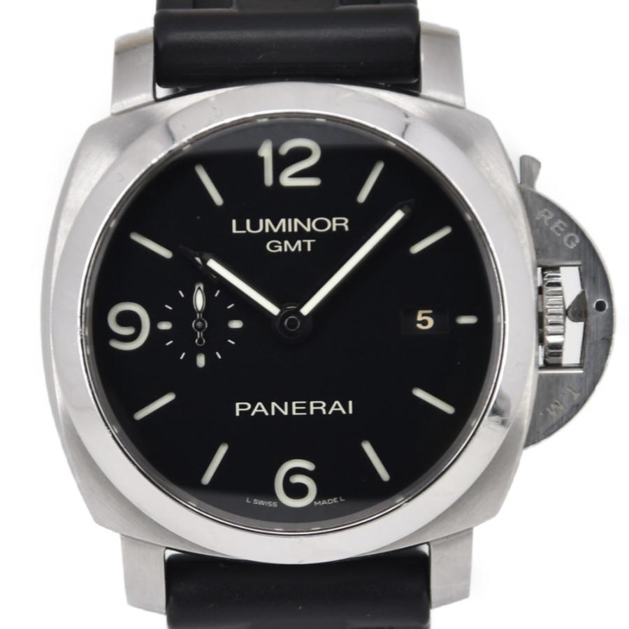 良品 Panerai パネライ ルミノールgmt Cal P 9001 Pam00320 自動巻き メンズ K 99165 99165