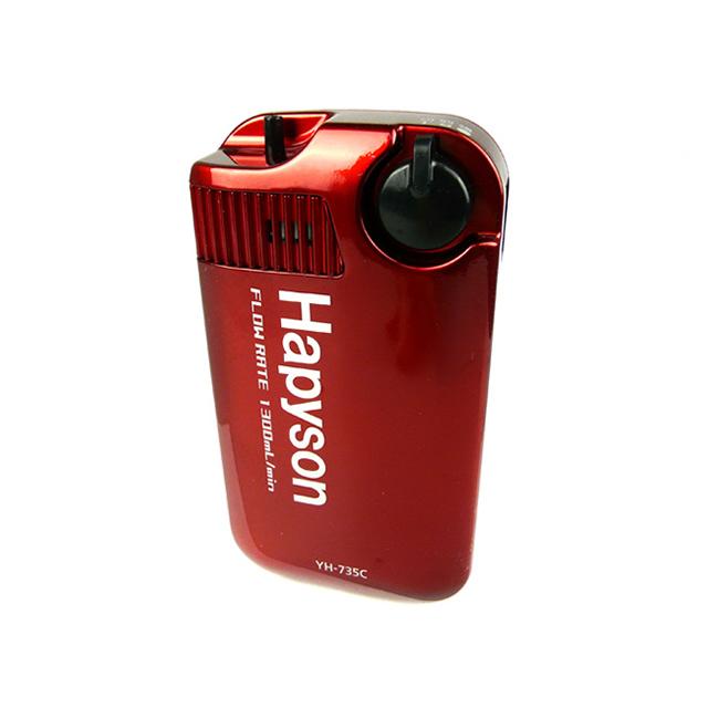Hapyson ハピソン(Hapyson) 乾電池式エアーポンプミクロ METALLIC COLOR メタリックレッド YH-735C-R 水槽 強力 金魚 : アオリイカ釣具 あおりねっと ...
