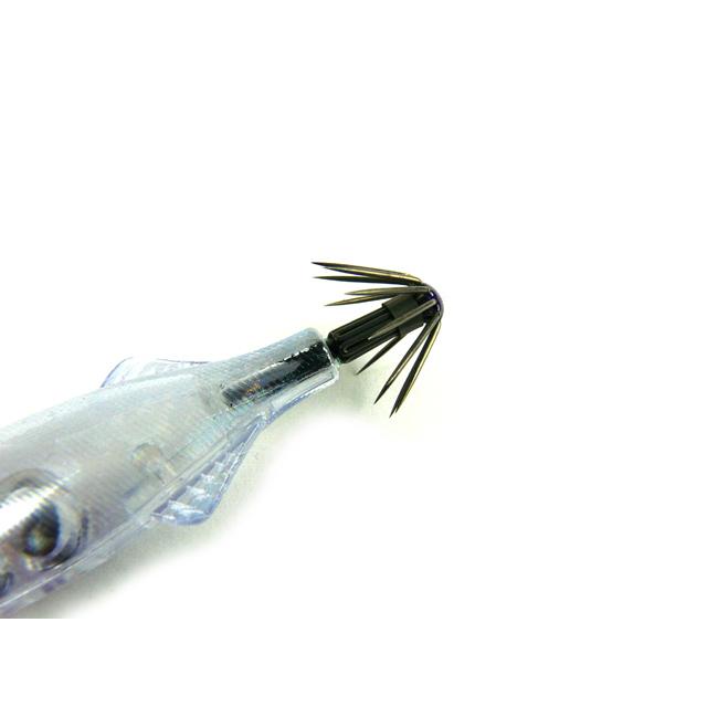 GEECRACK ジークラック(GEECRACK) 鯵助(AJISUKE) 60mm ＃108 UVパープルヘッド スッテ ドロッパー オモリグ イカメタル 仕掛け : アオリイカ釣具 あお ...