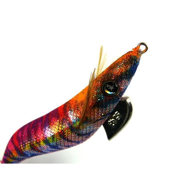 TSURIKEN 【在庫限り】釣研(TSURIKEN) エギスタ 3.5号 ＃N-26 マーブルオレピンラメ EGISTA 21g ツリケン 安定 スタビライザー : アオリイカ釣具 あお ...