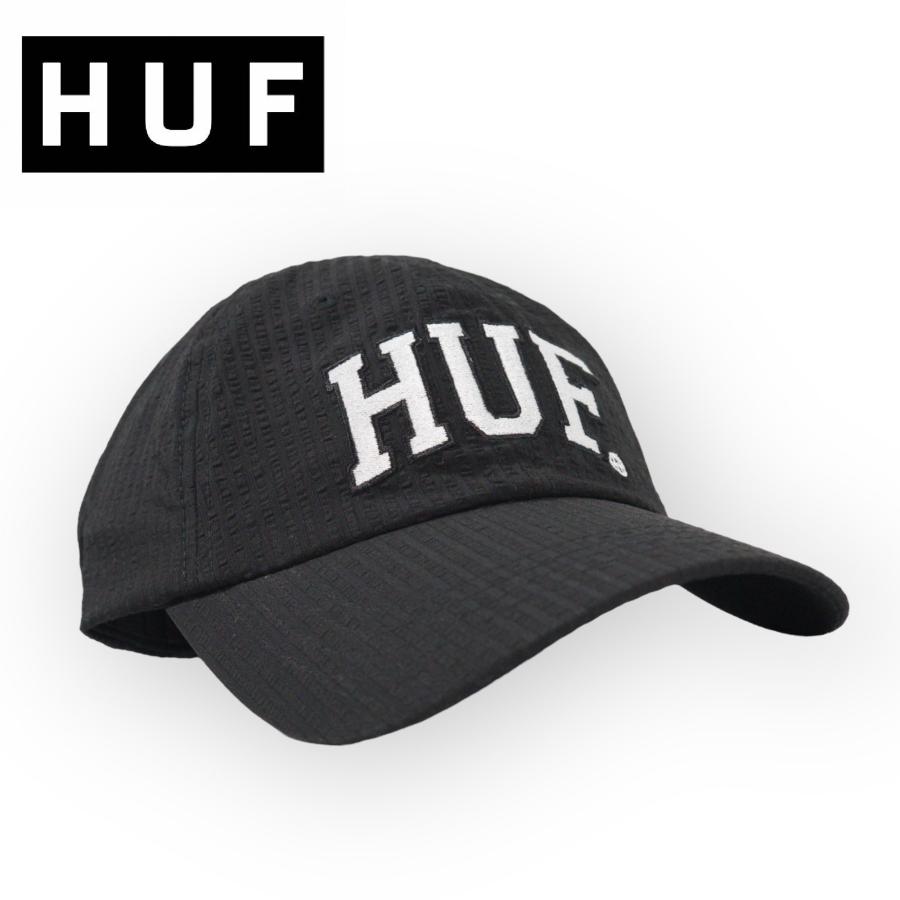 HUF（ハフ） HUF ARCH LOGO カーブバイザーキャップ 帽子 ブラック 黒 ユニセックス ロゴ カーブキャップ 送料無料 ...
