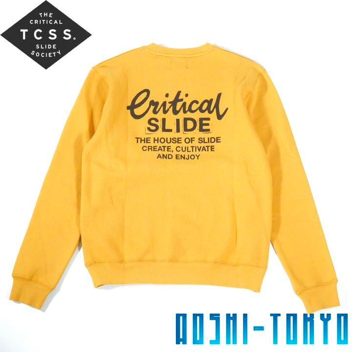 TCSS CREATOR CREW スウェット AMBER トレーナー 裏起毛 冬 サーフ 送料無料 海外 Mサイズ Lサイズ 長袖 バックプリント ロゴ : Aoshi - 通販 ...