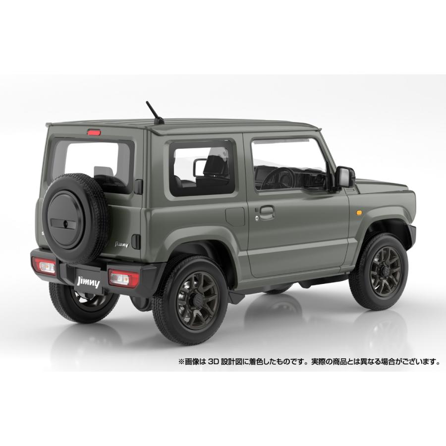 [予約2024年11月発送予定]JB64 ジムニー 2018 ジャングルグリーン 楽プラ スナップカー No. 03-JG プラモデル :6595:青島文化教材社 online shop ...