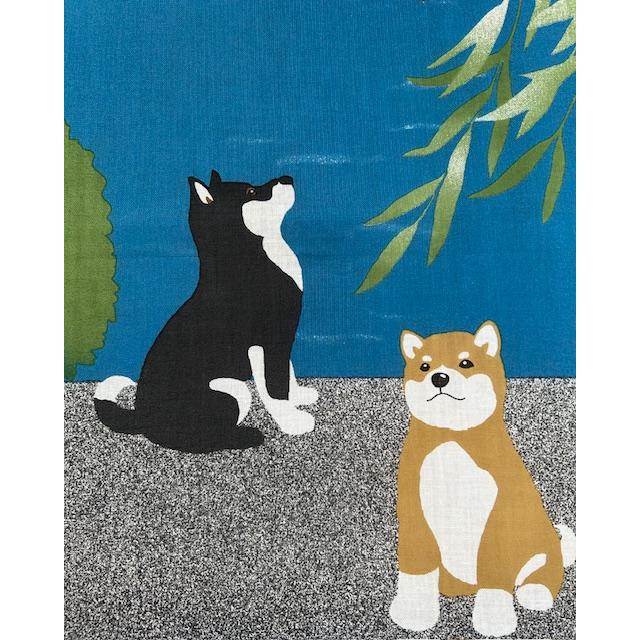 絵手ぬぐい「豆しばのくらしき旅物語/Gochaオリジナル」（どうぶつ・豆しば・豆柴・倉敷） : Gocha青山茶舗 - 通販 - Yahoo!ショッピング