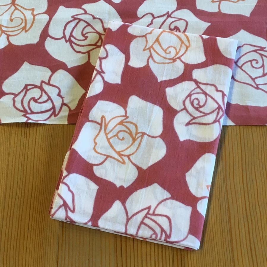 手ぬぐい「バラ（薔薇・Rose）/梨園染」（粋・小紋・花・季節） : Gocha青山茶舗 - 通販 - Yahoo!ショッピング