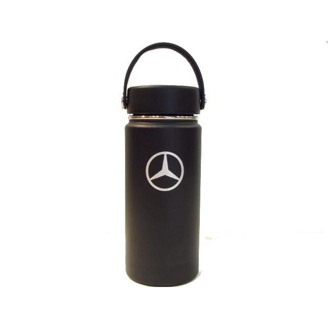 Mercedes-Benz X Hybro Flask ステンレスボトル 16oz Wide Mouth(黒） : AOYAMA PITIN ...