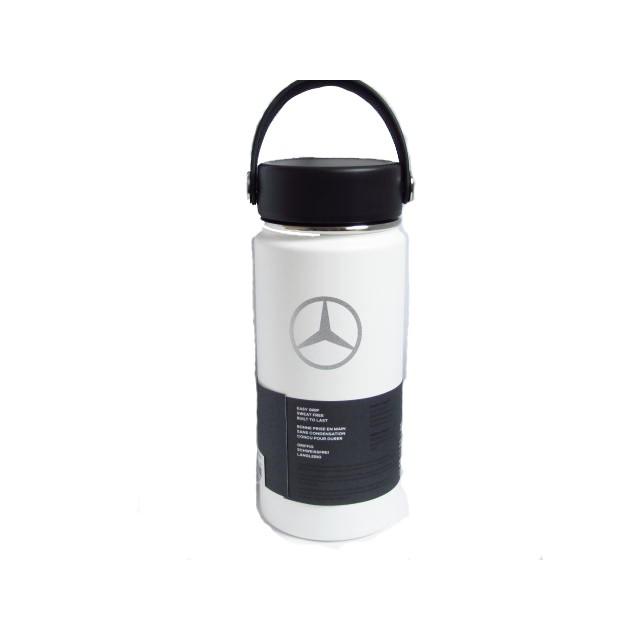 Mercedes-Benz X Hybro Flask ステンレスボトル 16oz Wide Mouth(白） : AOYAMA PITIN ...