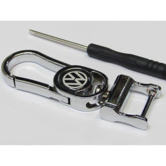 VW フックタイプのメタルウエストキーホルダー (小ぶりで可愛い) サイズ(78x24)mm : AOYAMA PITIN - 通販 ...