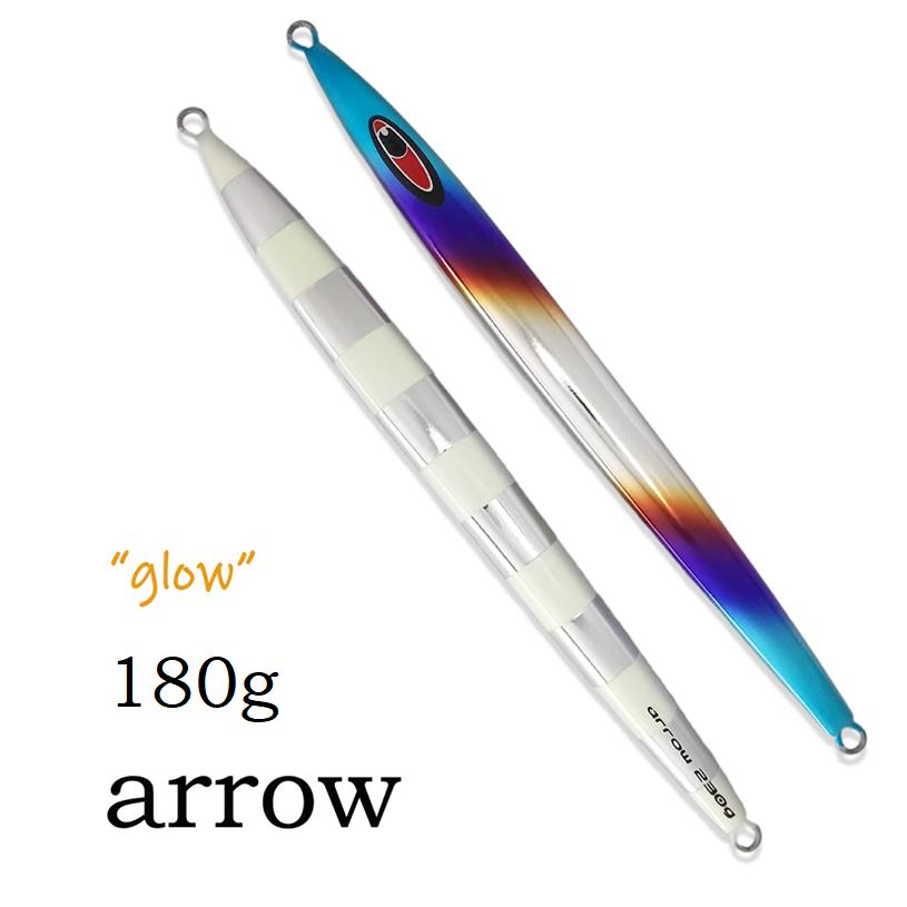 SEAFLOORCONTROL シーフロアコントロール アロー 180g チタンゼブラグロー : あおぞら釣具 Yahoo!店 - 通販 - Yahoo!ショッピング