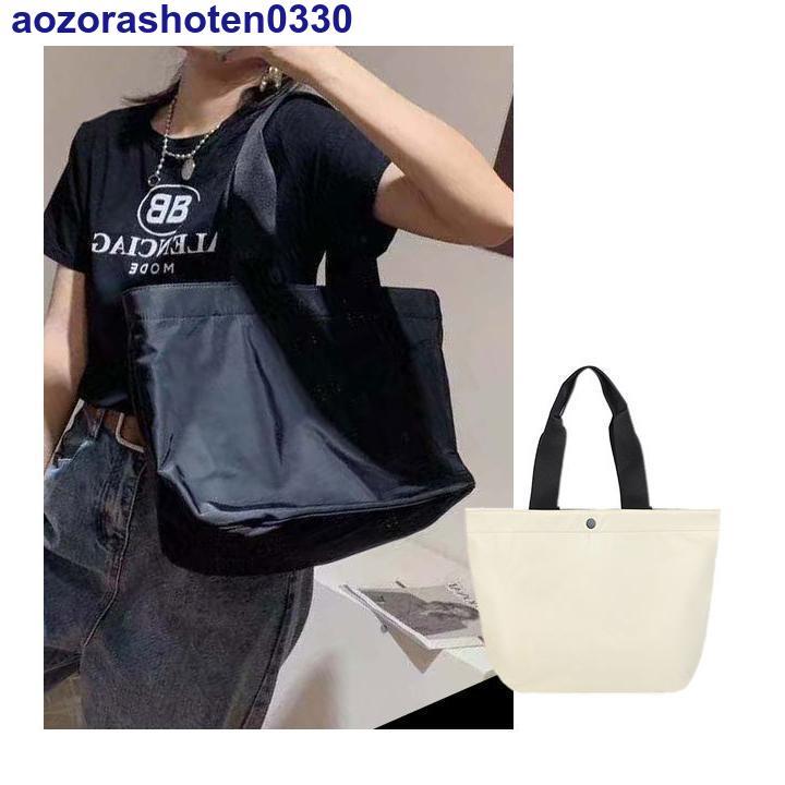 トートバッグ 大きめ ファスナー付き a4 ナイロン 軽い マザーズバッグ 大容量 軽量 : アオゾラショウテン - 通販 - Yahoo!ショッピング