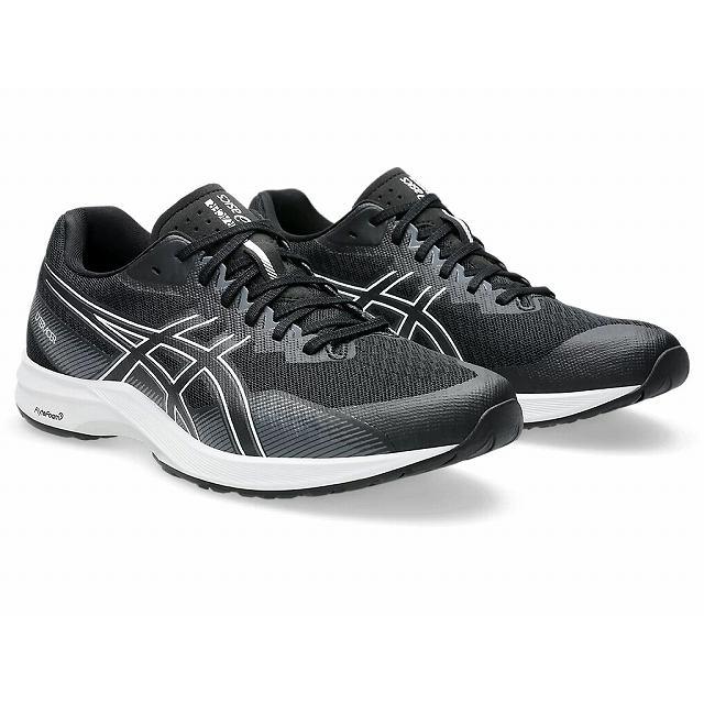 アシックス(asics) ランニングシューズ LYTERACER 5 ライトレーサー 5 メンズ (24ss) ブラック Black/White スタンダードラスト 1011B903-001 ...