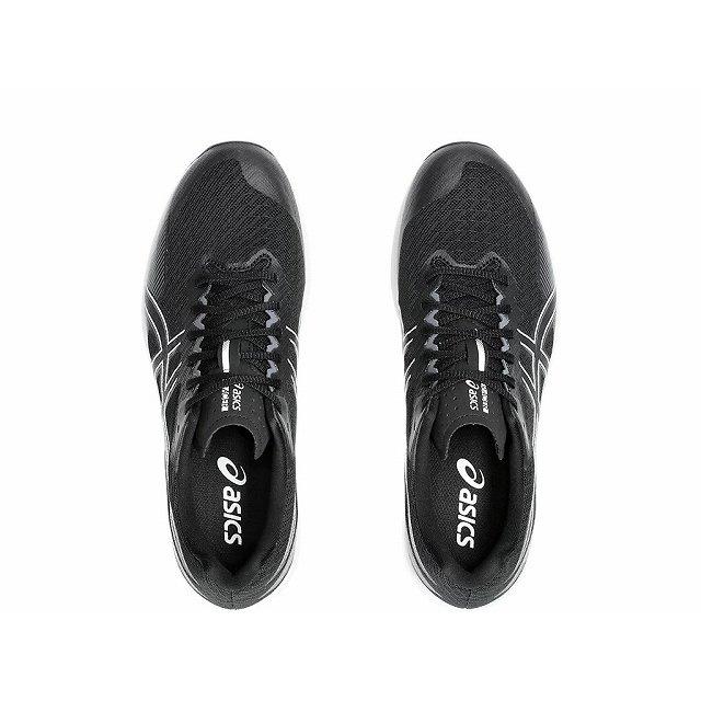 アシックス(asics) ランニングシューズ LYTERACER 5 ライトレーサー 5 メンズ (24ss) ブラック Black/White スタンダードラスト 1011B903-001 ...